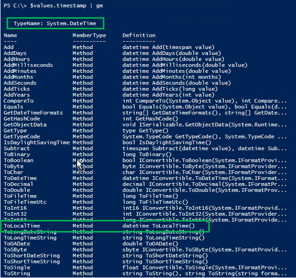 Timestamps and the PowerShell Tools for the PI System