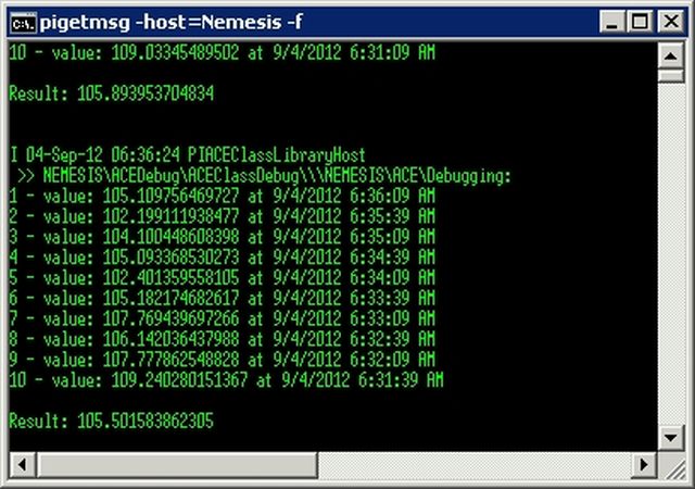 Logging capabilities in PI Advanced Computing Engine (PI ACE)